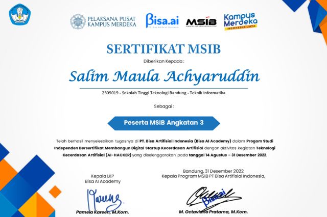 Salim Maula | Personal Web